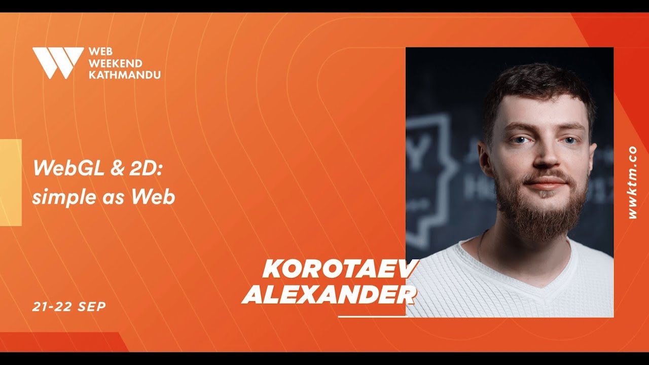 WebGL and 2D: simple as Web | Korotaev Alexander | WWKTM | - YouTube