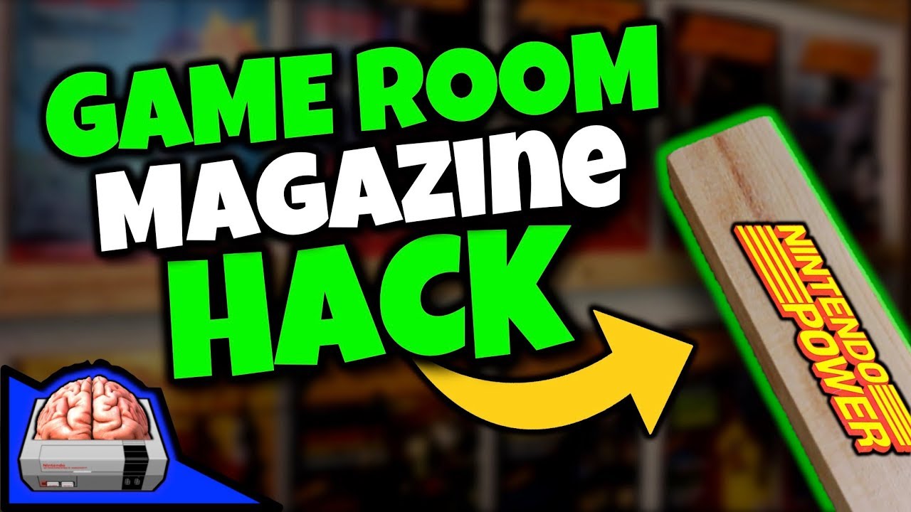 Make Your Game Room Pop! | Build Easy Custom Magazine Display Shelves ...