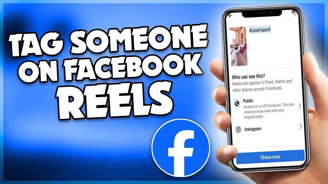 how to tag someone on Facebook reels | F HOQUE | - YouTube
