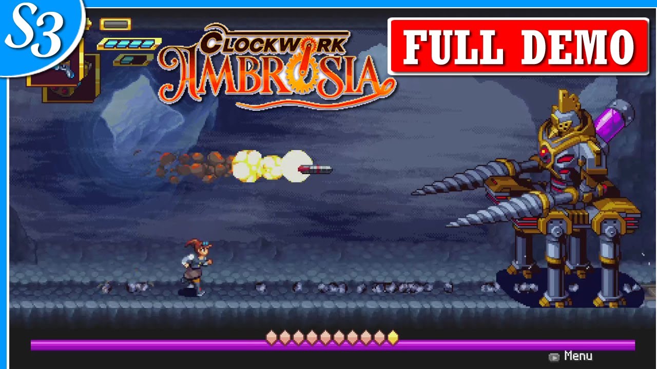 Clockwork Ambrosia | Gameplay Walkthrough | Steampunk Fusion of Metroidvania + 2D Shooter ...