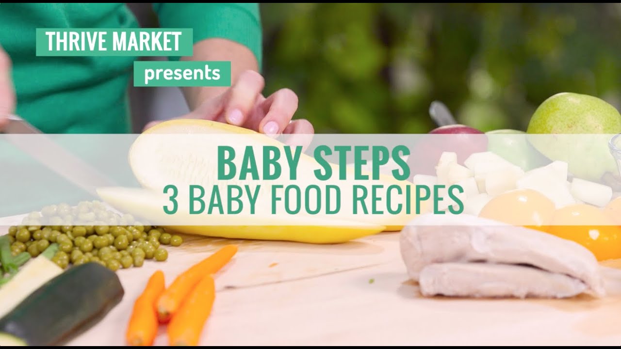3 Easy and Delicious Baby Food Recipes - YouTube