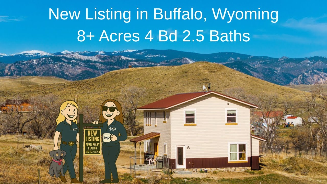 Move to Wyoming: 8+ Acre Homestead with Creek & Mountain Views in ...