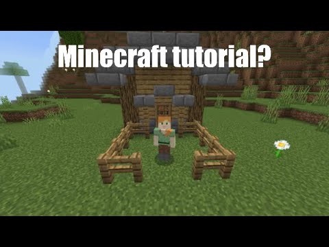 Very simple basic Minecraft house tutorial? - YouTube