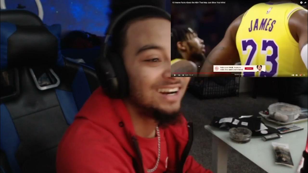 Young N Dumb Reaction Video: 10 Insane NBA facts JxmyHighroller - YouTube