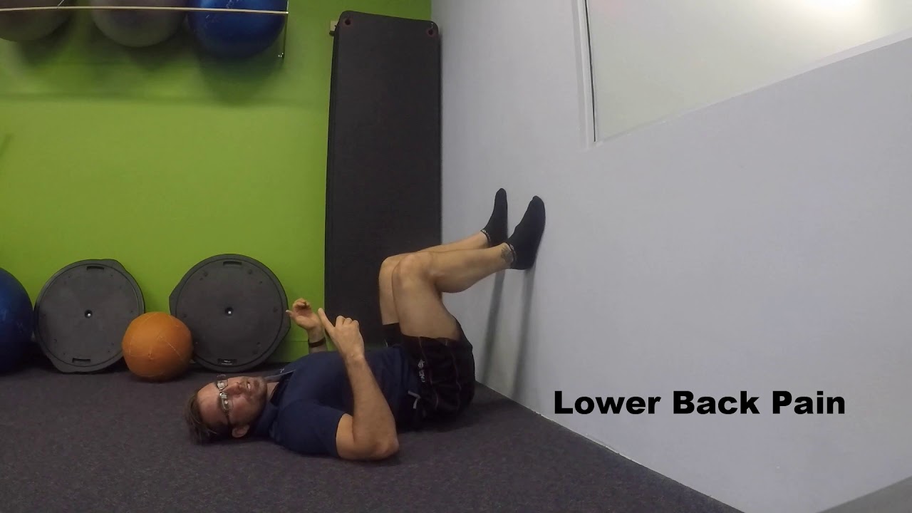 LOWER BACK RELEASE (Trigger Point Ball) - YouTube