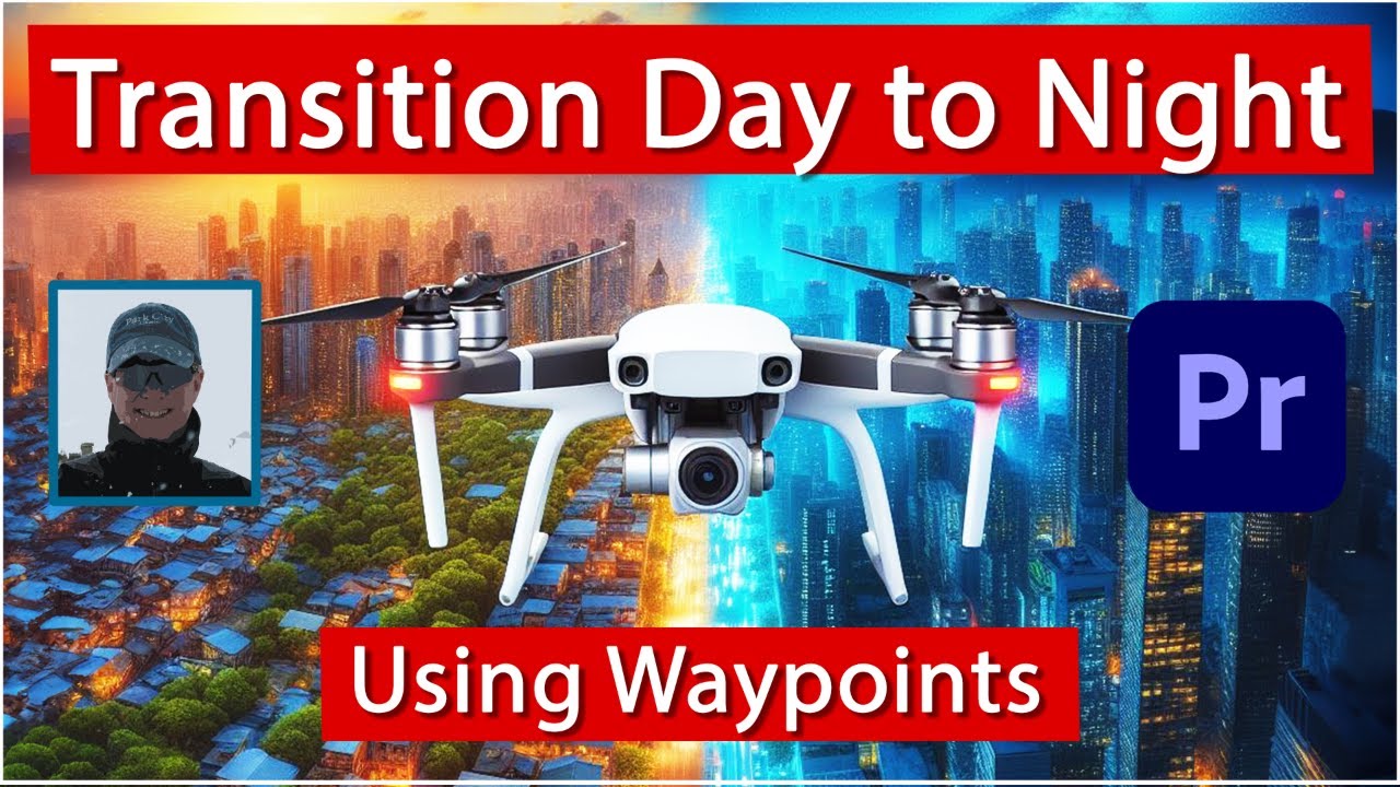 Transition your drone flight through day and night - YouTube