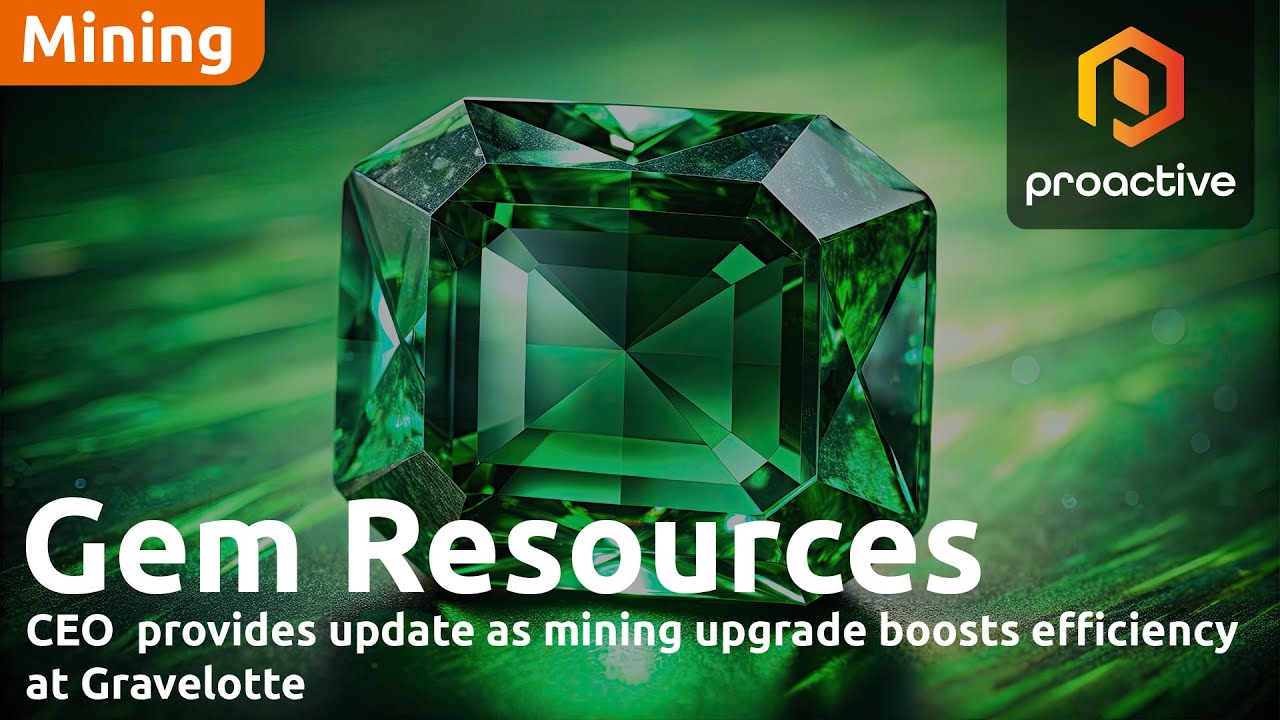 Gem Resources provides update as mining upgrade boosts efficiency at Gravelotte - YouTube