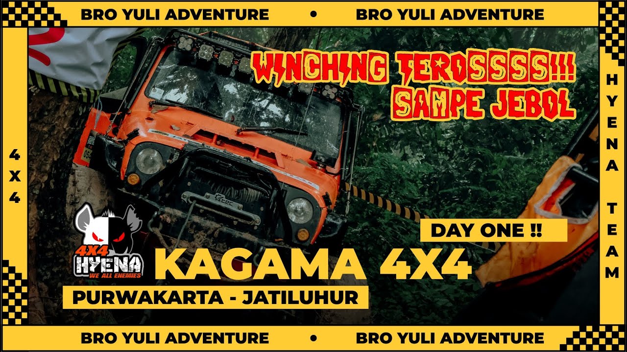 ‼️ WINCHING TEROSSS SAMPE JEBOL ‼️ || KAGAMA 4x4 - JATILUHUR || BRO YULI ADVENTURE - YouTube