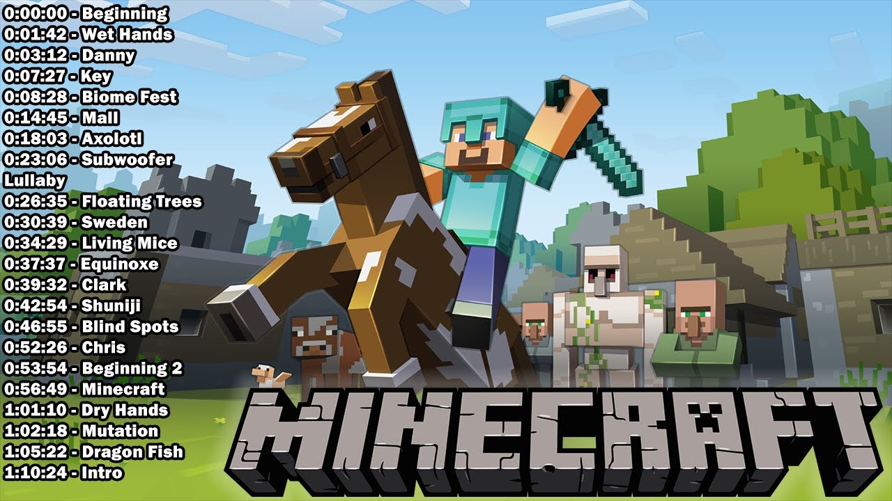 75 mins Of C418 Calming Minecraft Music - YouTube