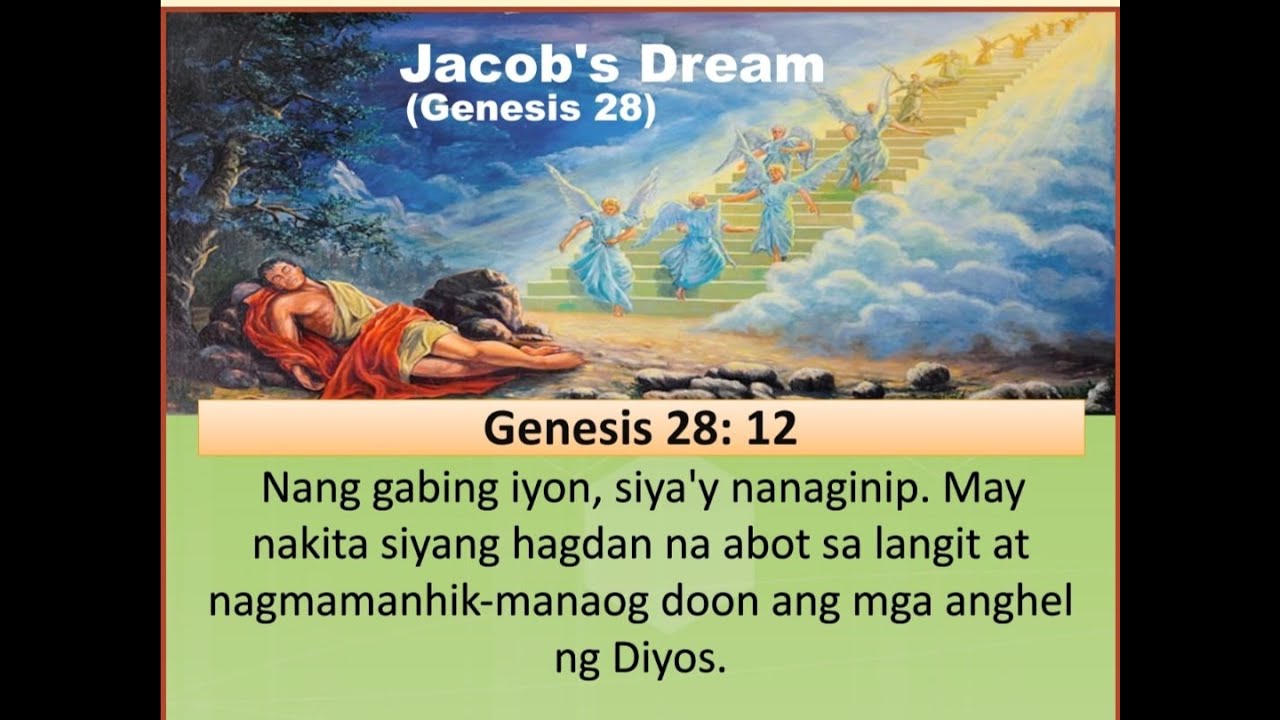 Genesis 28 (Part 2): Jacob's Dream; FILIPINO, TAGALOG Sermon - YouTube
