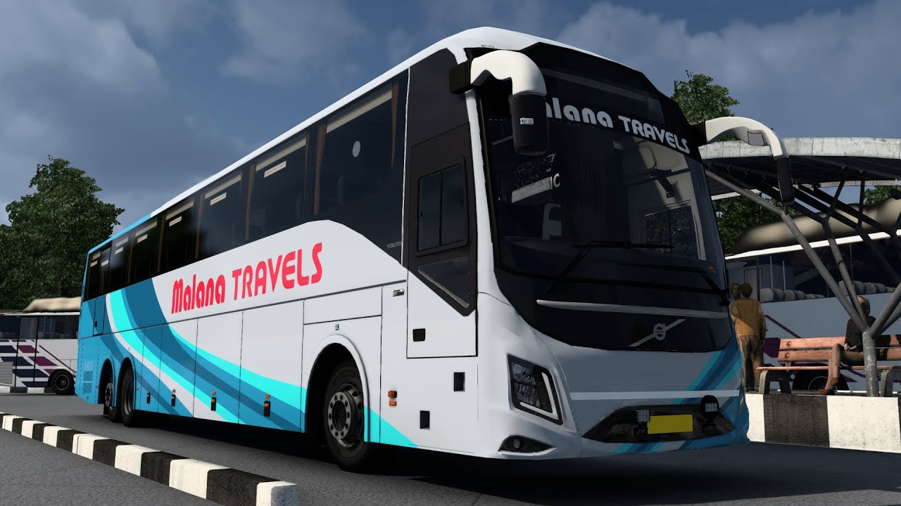 Delhi To Manali Volvo Bus Journey | Malana Travels Volvo 9600 Semi ...