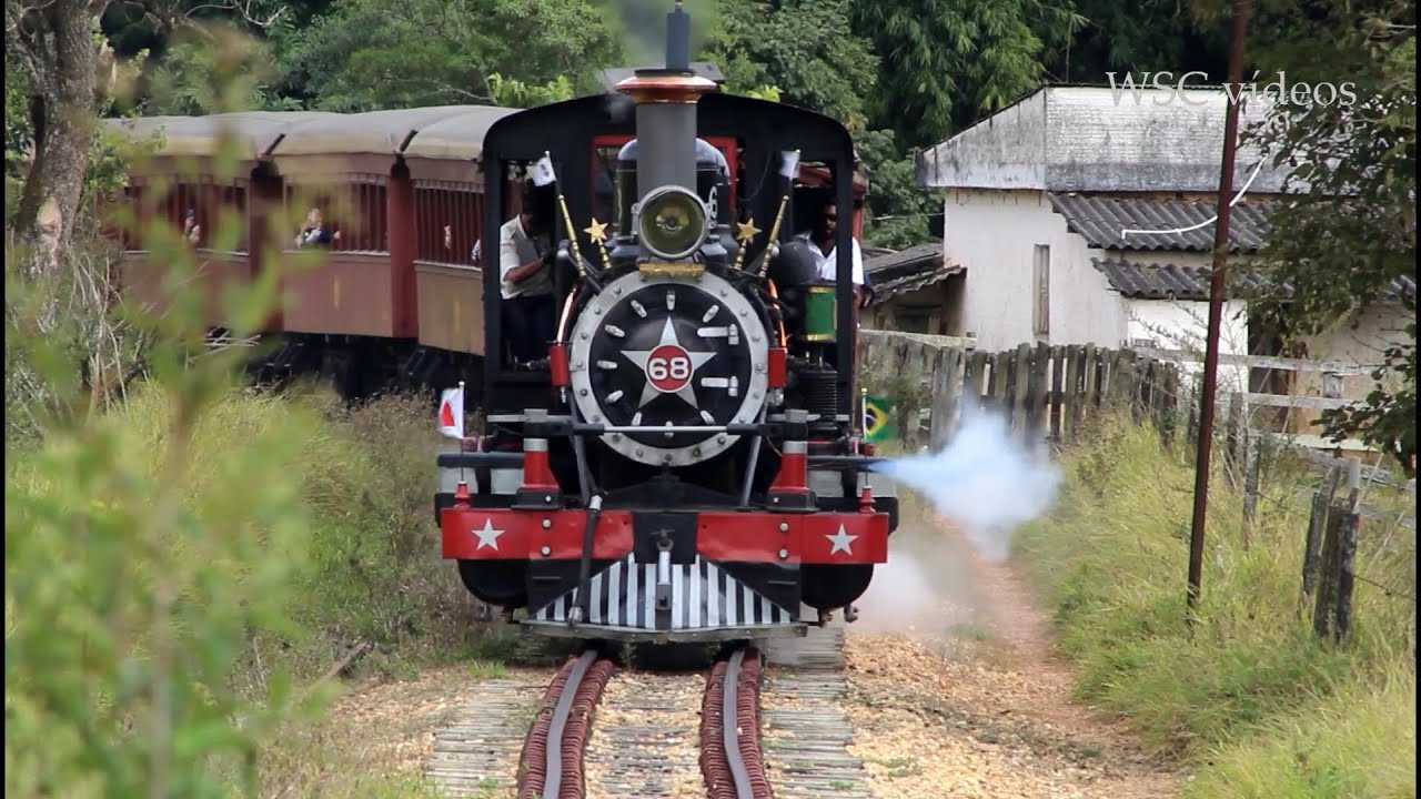 Locomotiva Baldwin 68 e Auto de linha da VL! no Km 92. - YouTube