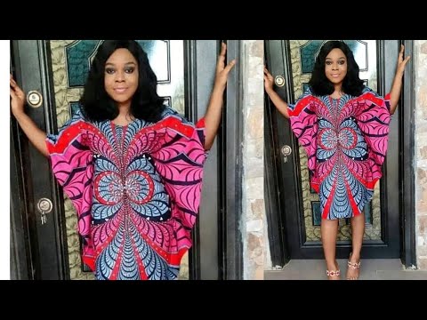 HOW TO CUT AND SEW A STYLISH BUTTERFLY MIDI DRESS - YouTube