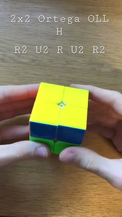 2x2 Ortega Method | OLL | H Perm - YouTube