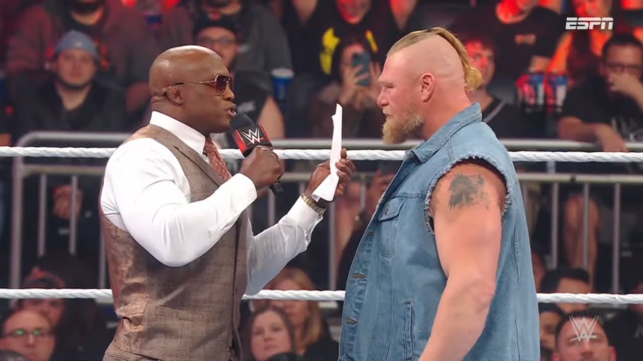 Brock Lesnar reta a Bobby Lashley en Elimination Chamber - WWE RAW 6 de ...