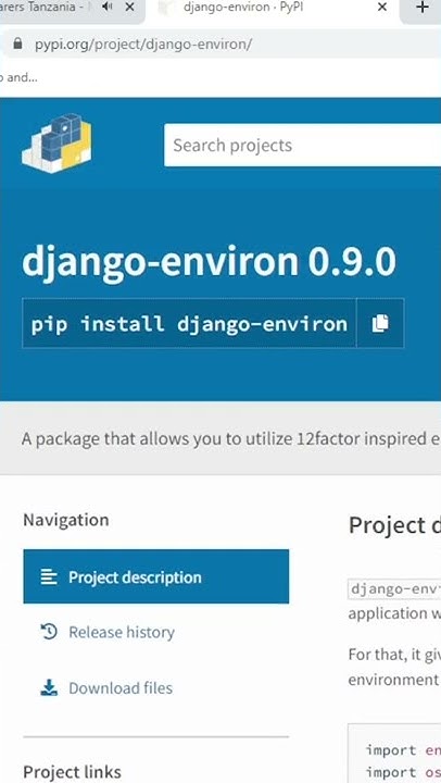 SETTING ENVIRONMENTAL VARIABLES in Django Deployment - YouTube