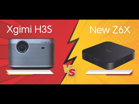 So sánh Xgimi H3S vs New Z6X - YouTube
