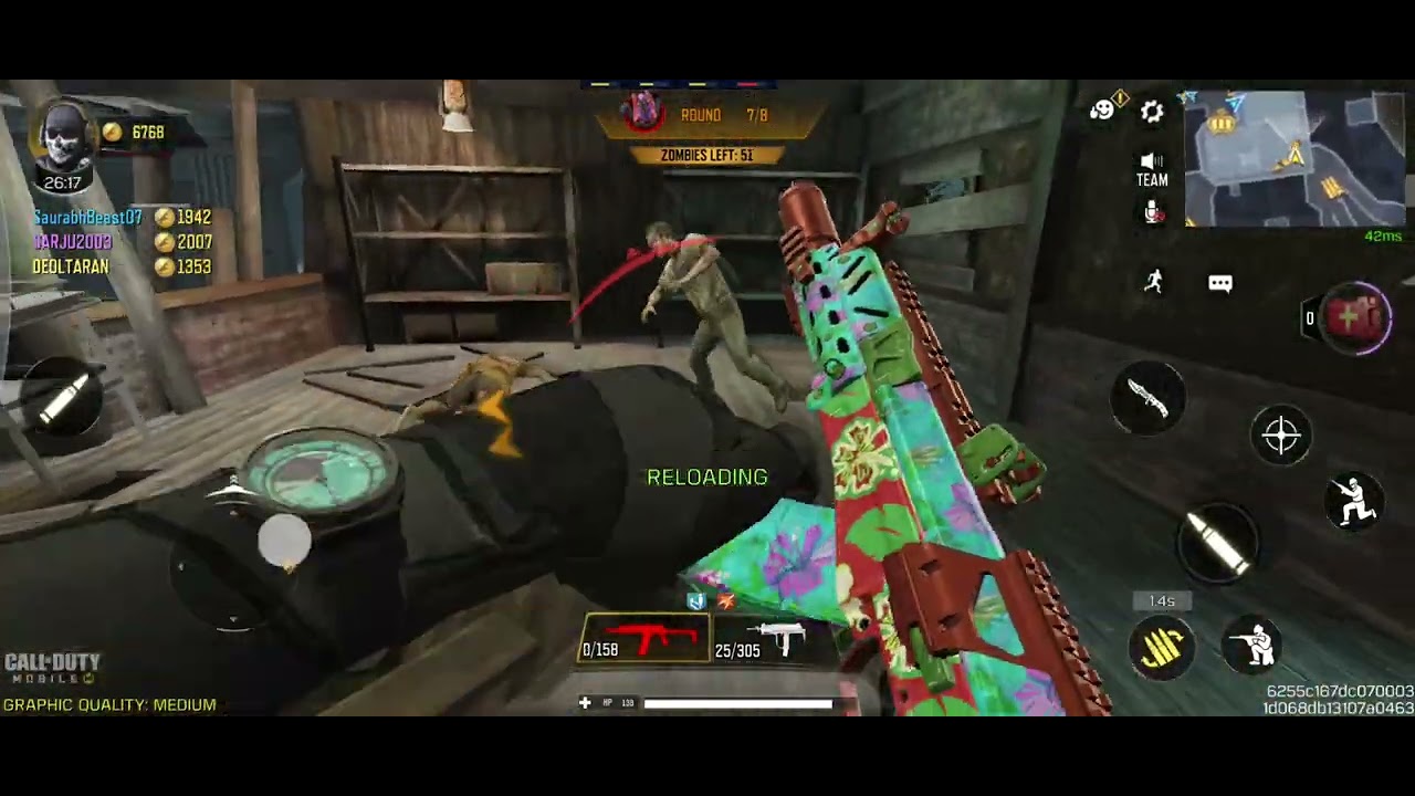 Call Of Duty Mobile Zombie Youtube