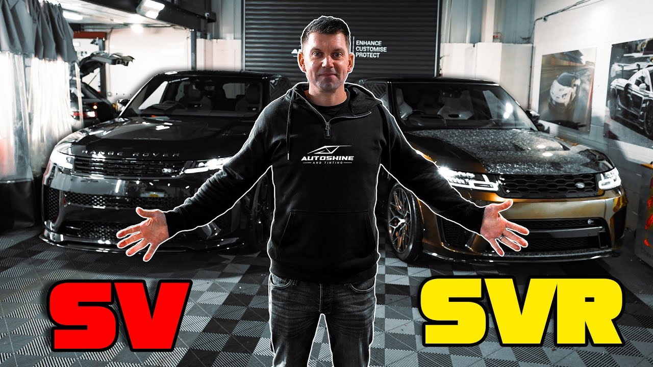 Range Rover Sport SVR vs SV - Side by Side Comparison! Will I order an ...