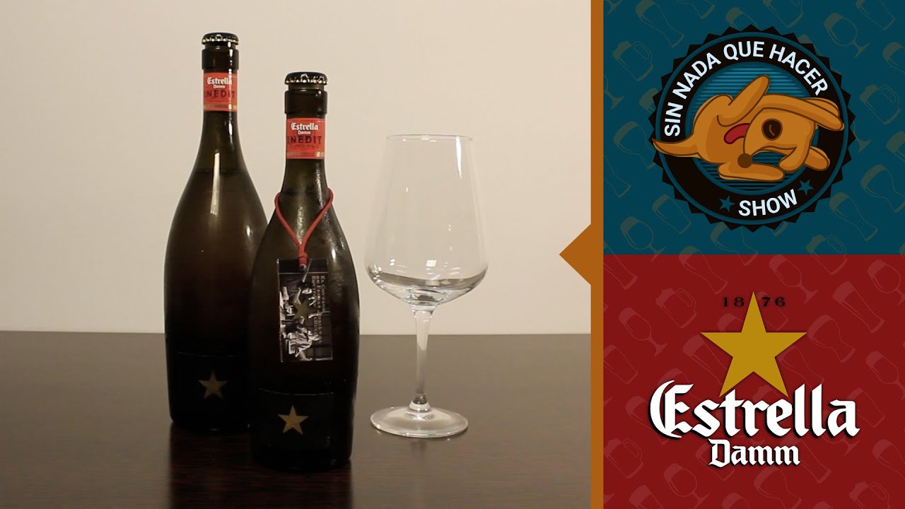 Estrella Damm Inedit || Beer Review | SNQHShow Cap. 01 - YouTube