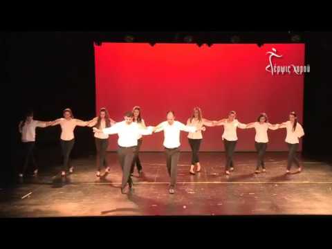 Χασάπικος Φραγκοσυριανή Τέρψις Χορού 2016 - YouTube