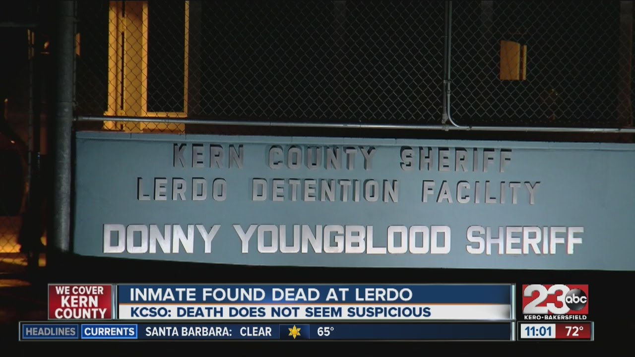 KCSO: Inmate death at Lerdo jail - YouTube