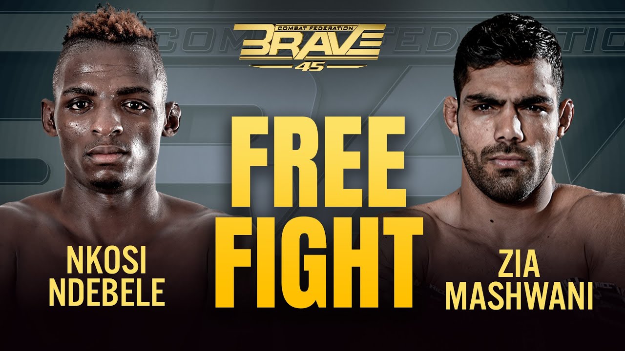 Nkosi Ndebele vs Zia Mashwani | Full Fight | BRAVE CF 45 - YouTube