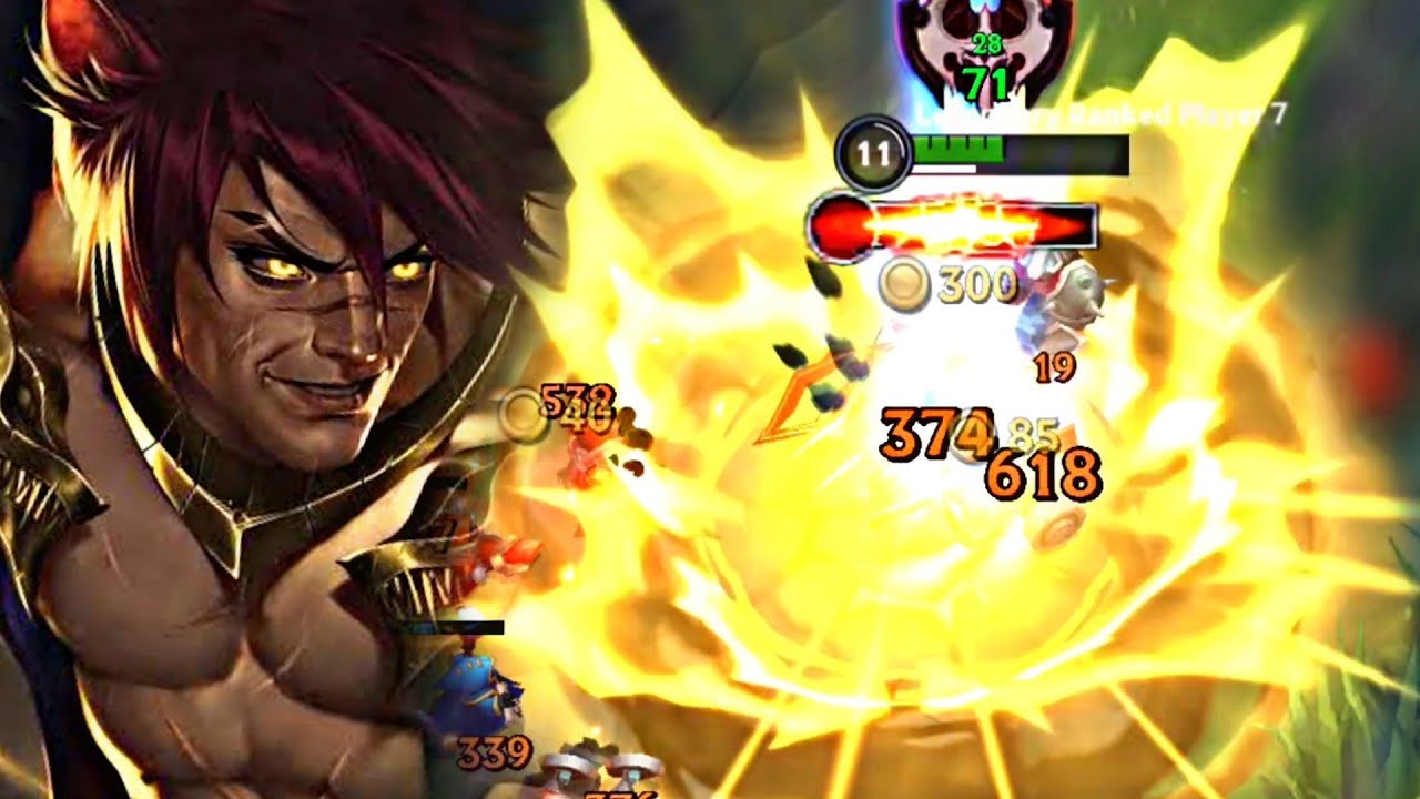 SETT DEMOLISHED DARIUS IN LEGENDARY RANK .WILD RIFT (HD 1080p) - YouTube