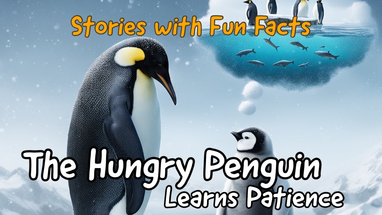 📚 The Hungry Penguin Learns Patience 📚 Stories for Kids｜Fun Facts｜Story ...