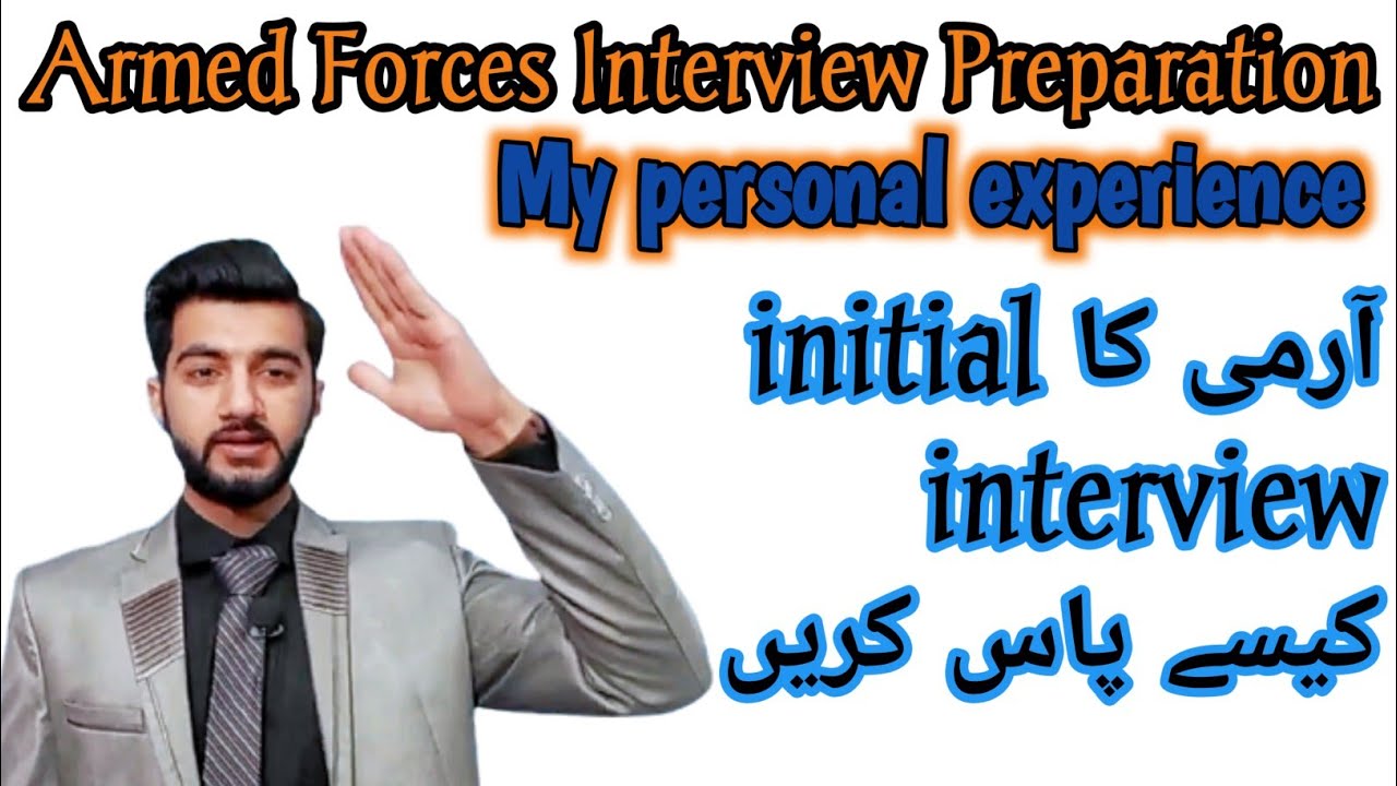 How to Pass initial interview of army navy and paf | best interview ...
