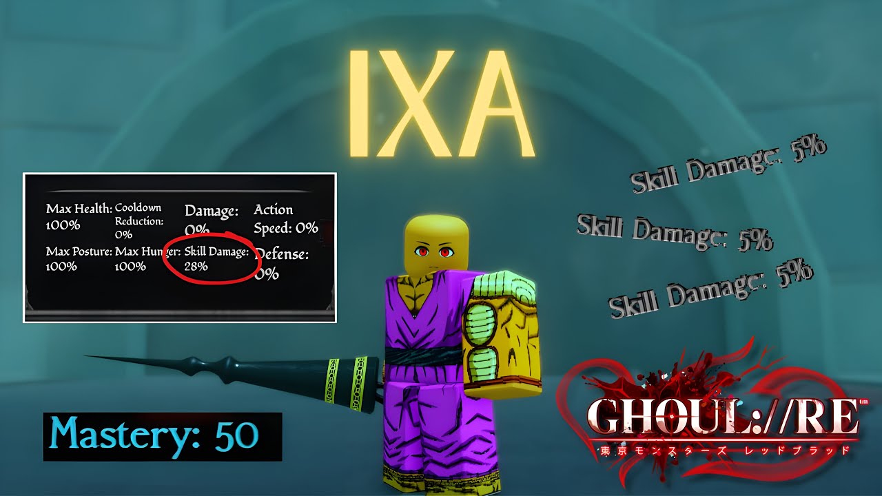 THIS MAX SKILL DMG BUILD W/ IXA IS DIFFERENT | Ghoul://Re - YouTube