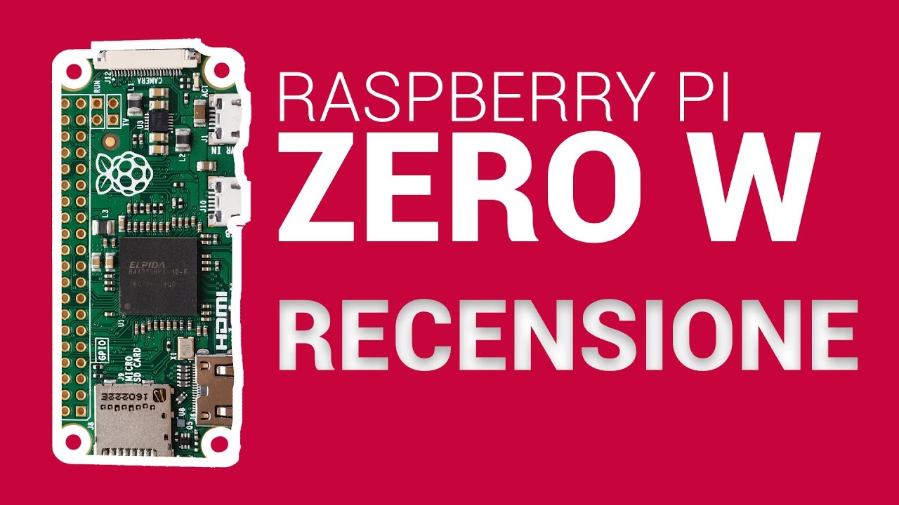 Raspberry Pi Zero W - La recensione! - YouTube