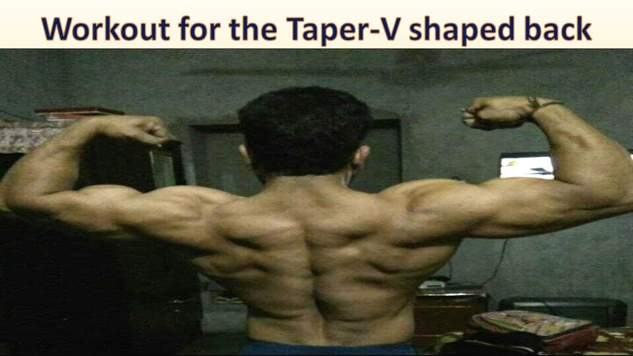 Advanced Back Workout || Tapper-V shaped back - YouTube