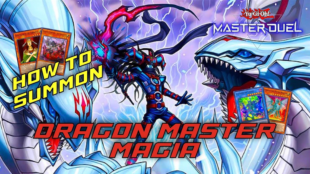 HOW TO SUMMON DRAGON MASTER MAGIA! [DARK MAGICIAN] | MASTER DUEL GUIDES ...
