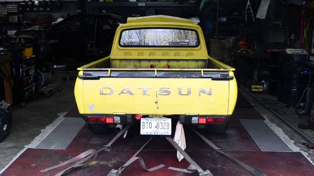 Datsun L20B 620 Dyno at Batleground - YouTube