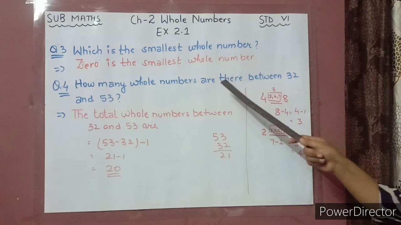 TR HIMA SHARMA std 6, Maths, Ch 2, Ex 2 1 HD 720p - YouTube