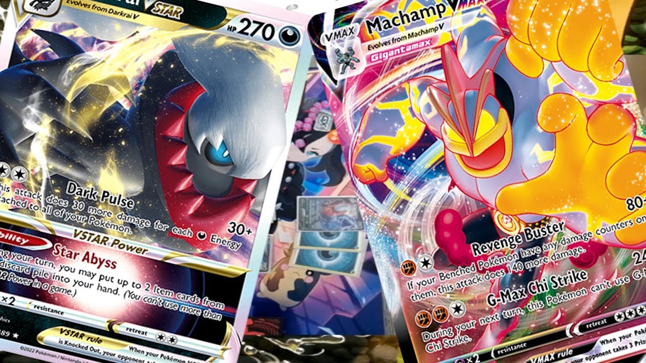 Pokemon TCG Battle Yus vs Susan (Machamp VMAX vs Darkrai VSTAR) - YouTube