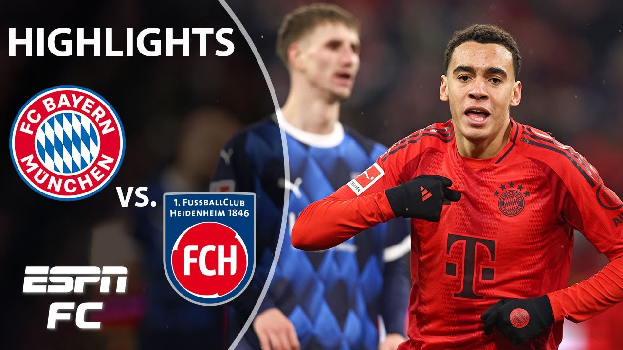 🚨 MUSIALA BRACE 🚨 Bayern Munich vs. FC Heidenheim | Bundesliga ...