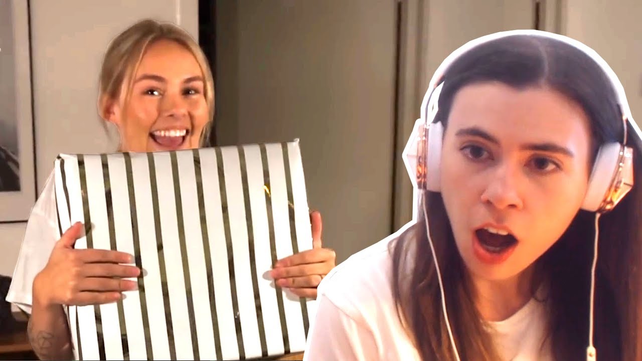 REACTING TO CRAINER & THEA OPENING BOBBY'S PRESENTS!!! - YouTube