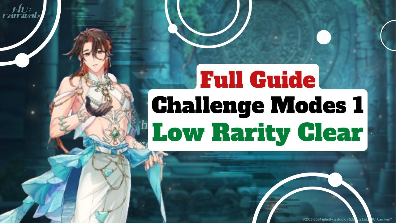 Mirage Of Scales Challenge Modes Part 1 Full Guide Low Rarity || Nu ...