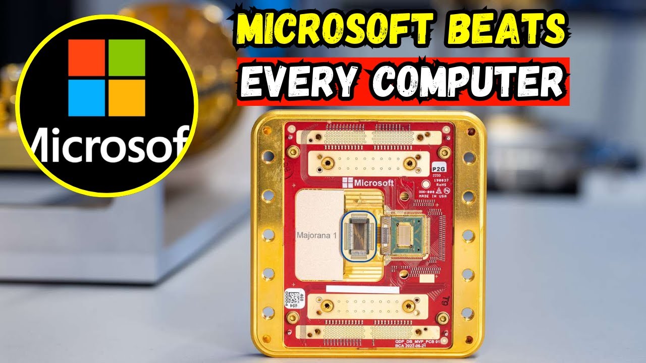 Microsoft's Quantum Leap: Topological Qubits Explained! - YouTube