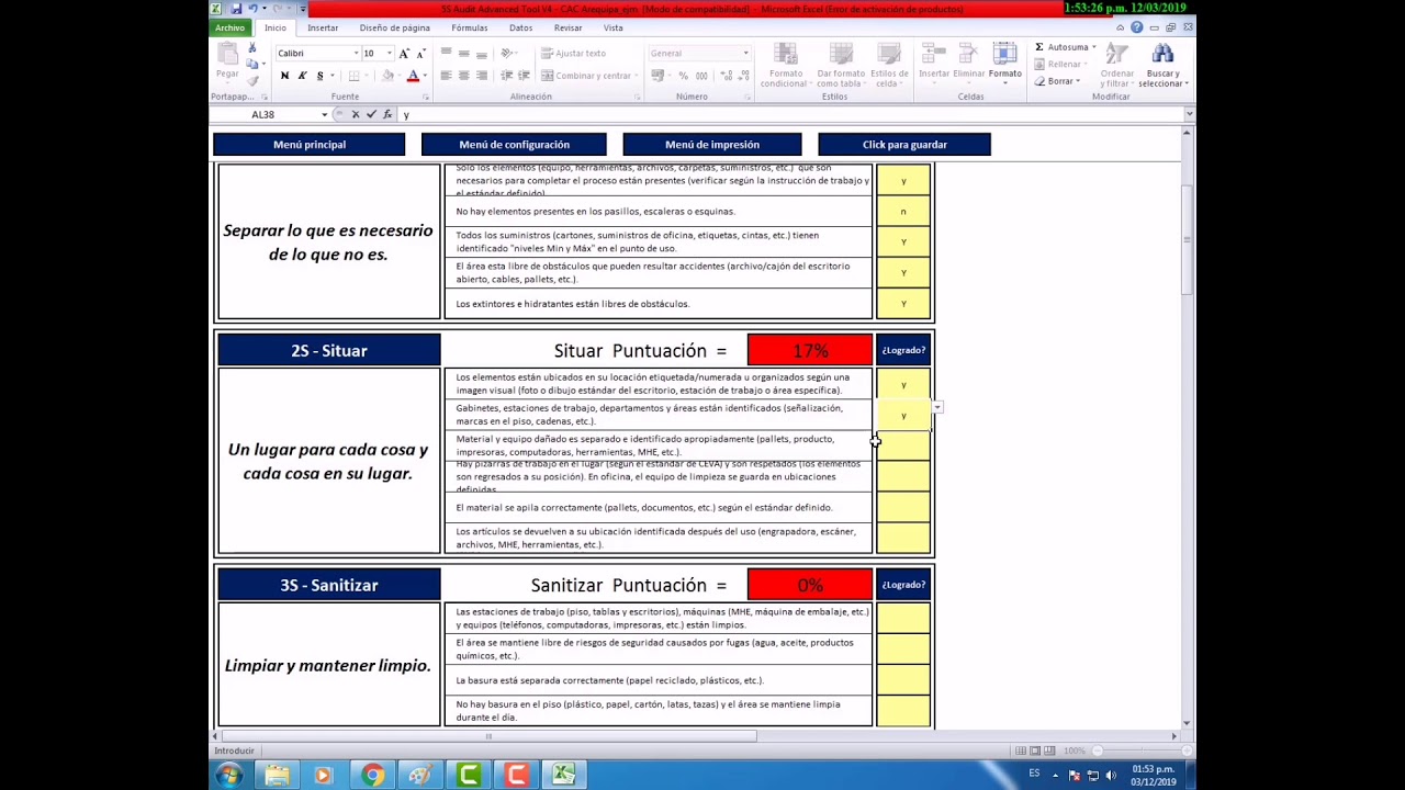Capacitación Auditoria 5S - YouTube