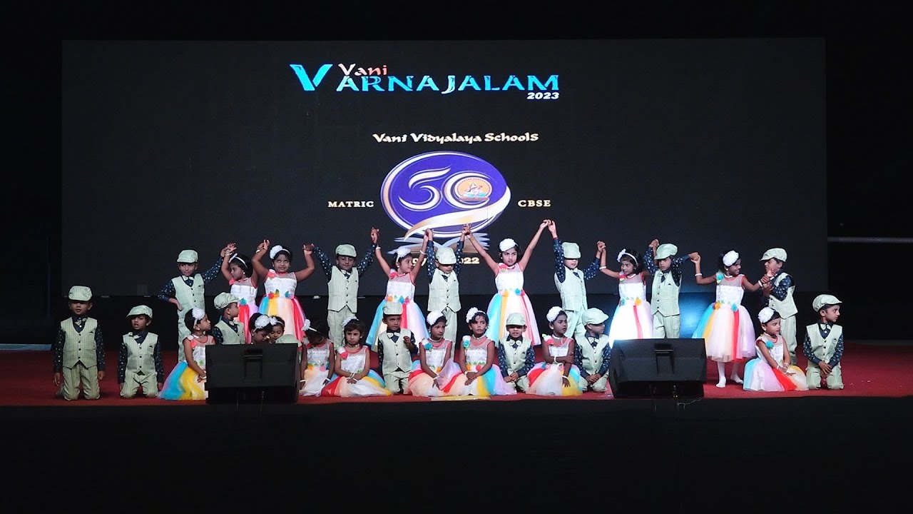 VANI VIDYALAYA SCHOOLS | Vani Varnajalam 2023 Part #2 - YouTube