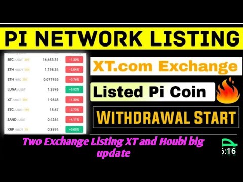 pi Network Listing today XT💪Exchange and treading Pi Coin convert Usdt ...