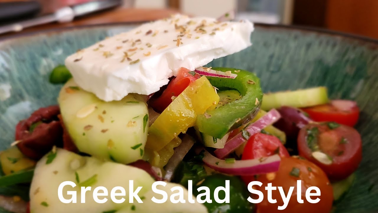 Greek Salad - YouTube
