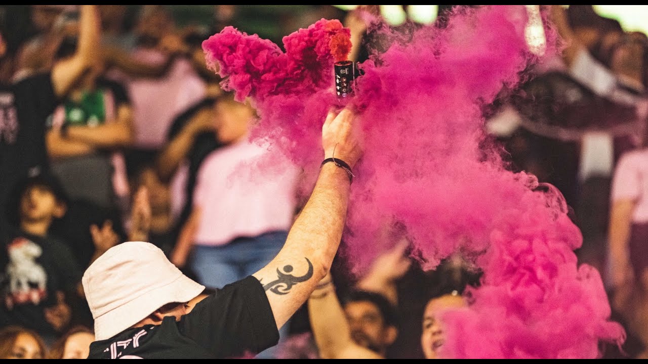 CONTROVERSY: Inter Miami supporters groups in La Familia let off ...