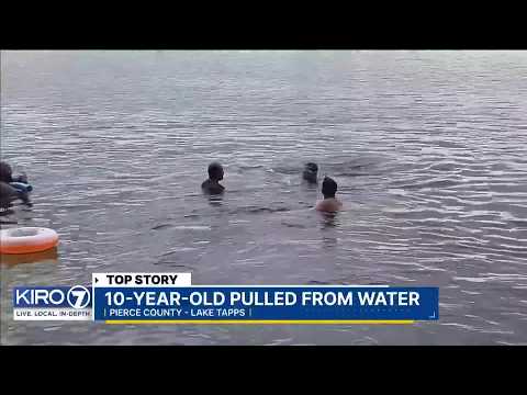 Bystanders rescue drowning 10-year-old girl at Lake Tapps