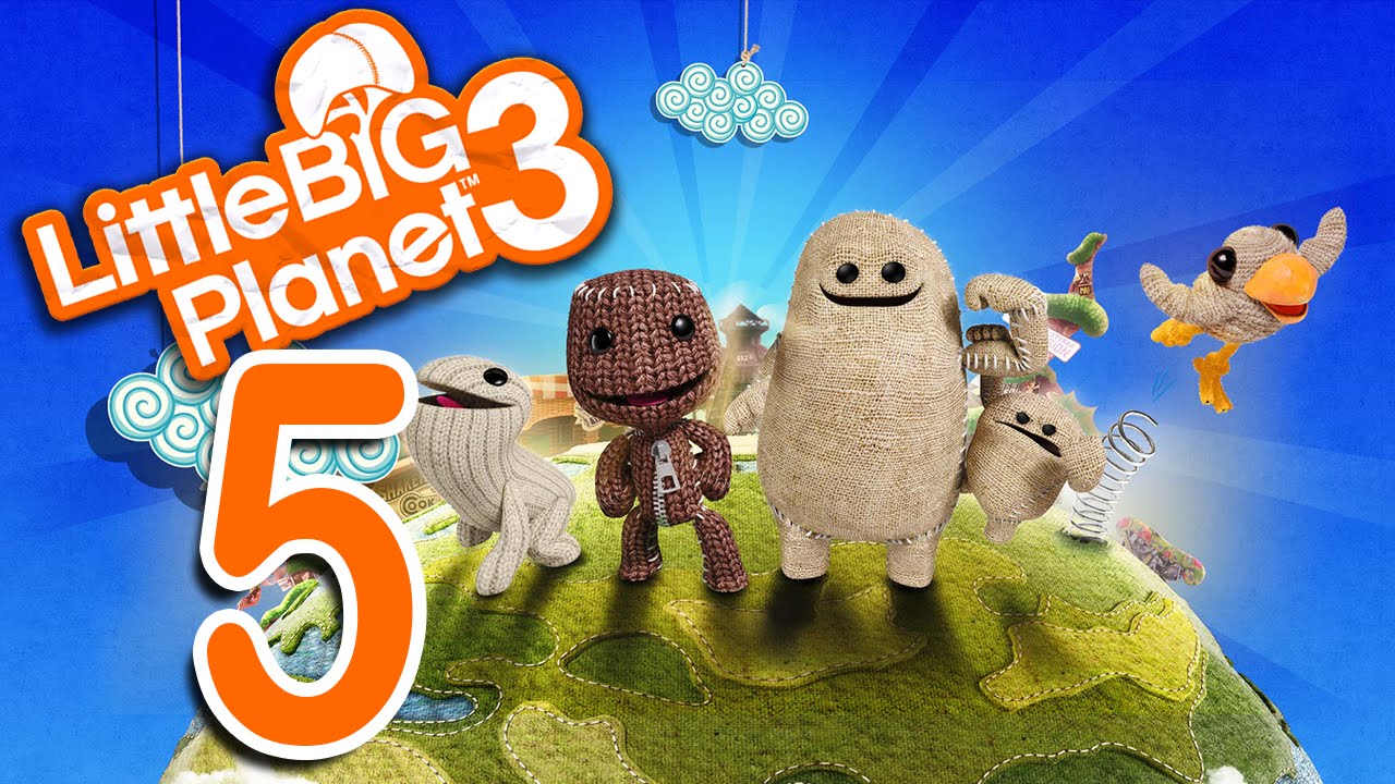 Let's Play Little Big Planet 3 (multiplayer) - EP05 - Holding On! - YouTube