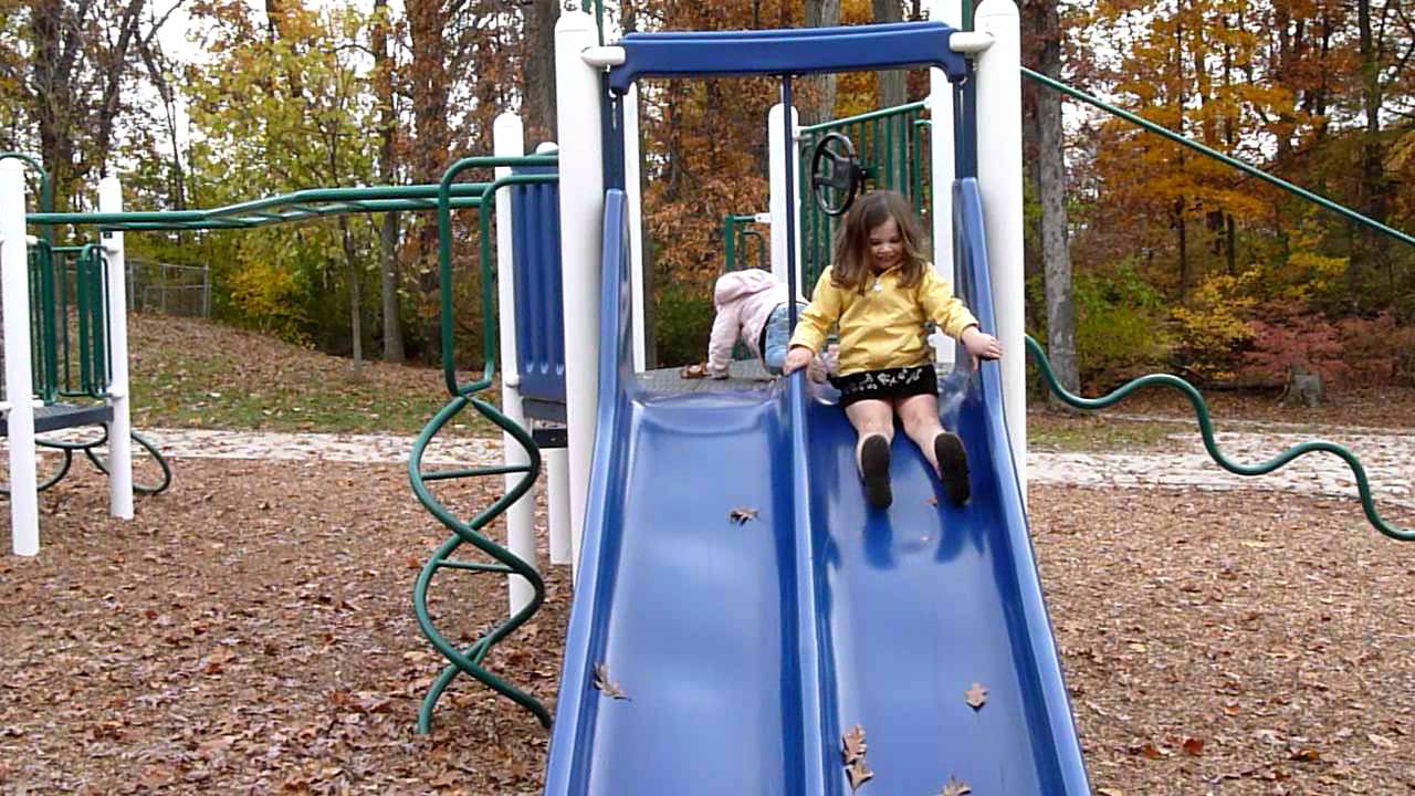 leaf slide.... - YouTube