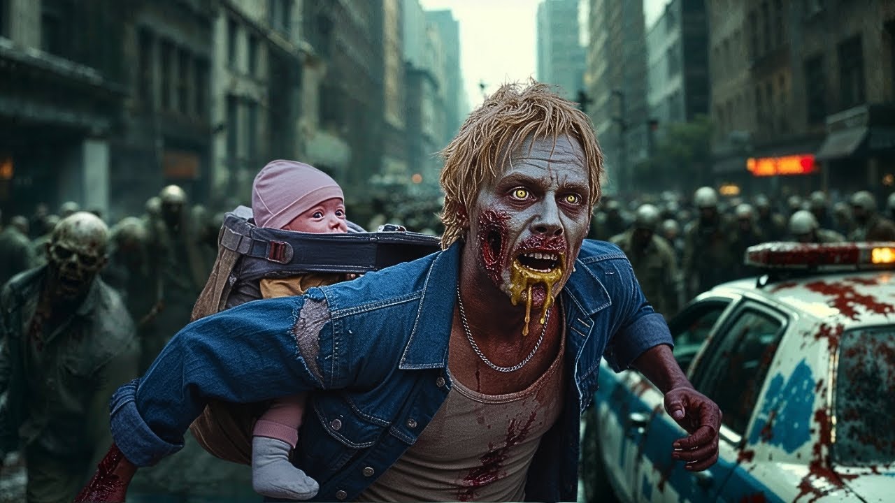 When Zombies Take Over Earth, a Brilliant Baby Rides One to Safety ...